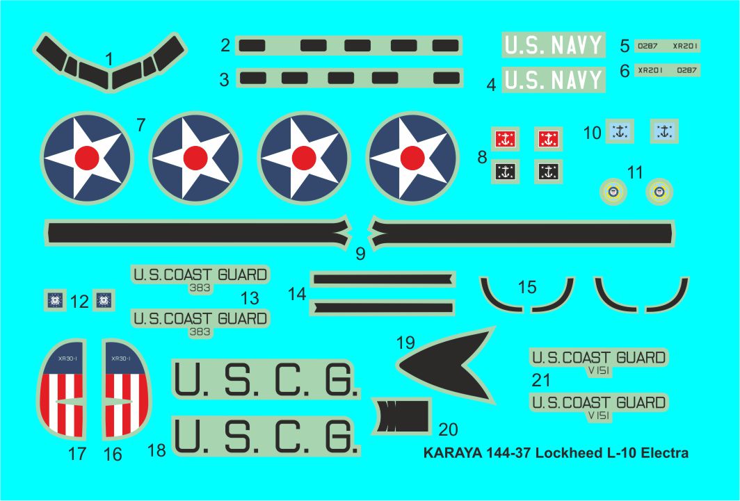 Lockheed L-10A Electra - USN/USCG KARAYA -144-37