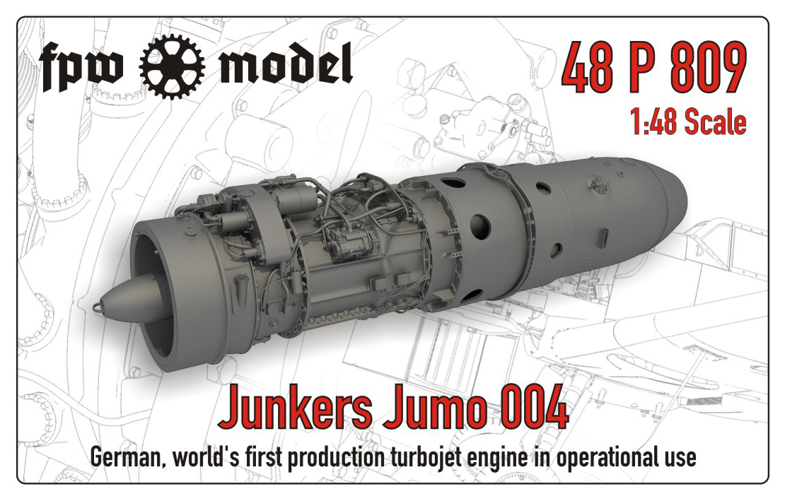 Junkers Jumo 004 FPW Model -48P809