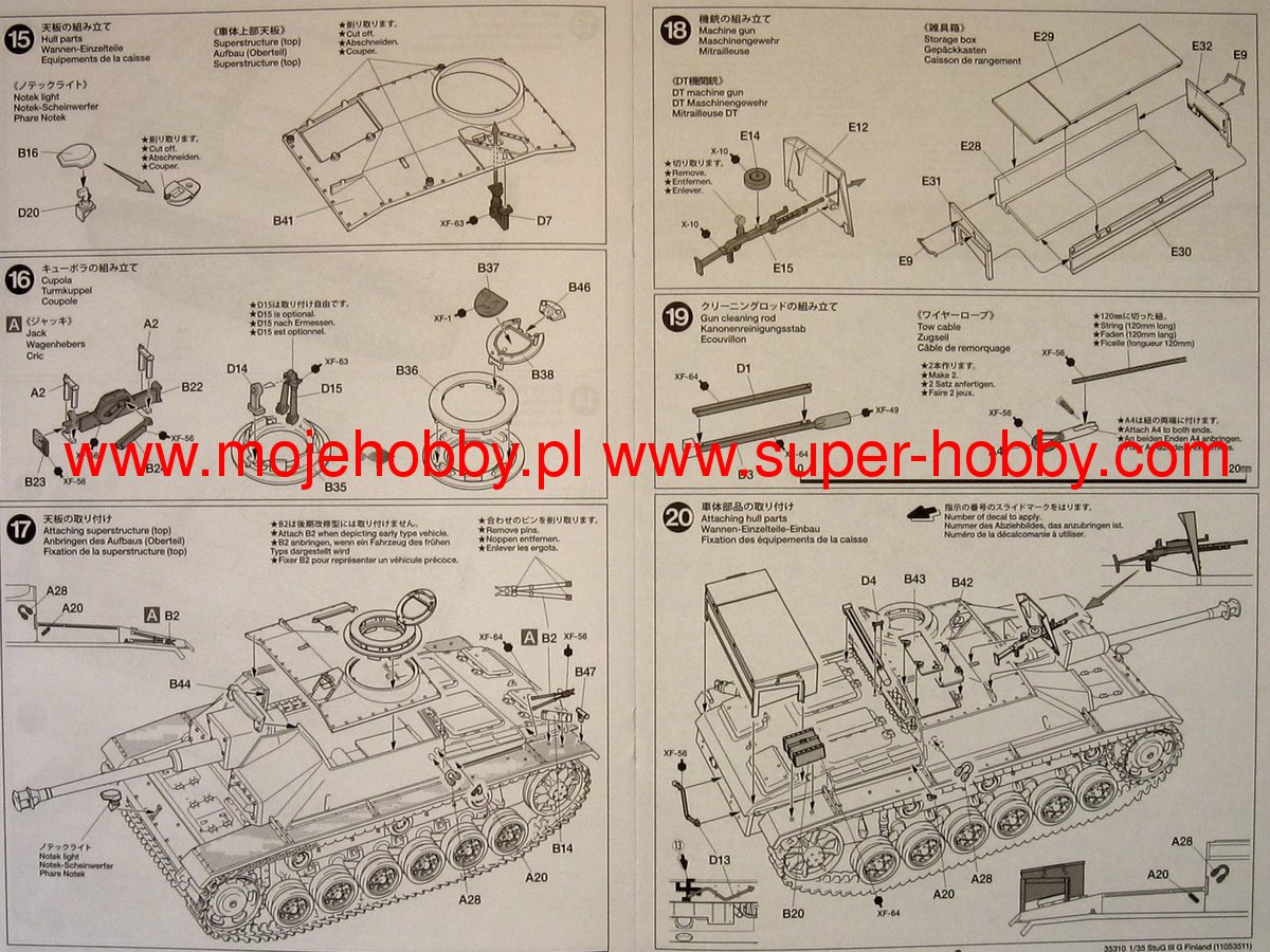 Sturmgeschutz III Ausf.G - Finnish Army Tamiya 35310