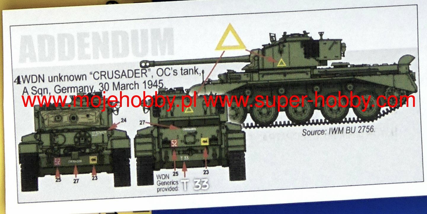 A34 Comets Of 3 RTR, 11 Armoured Division - Part 2 Echelon Fine Details ...