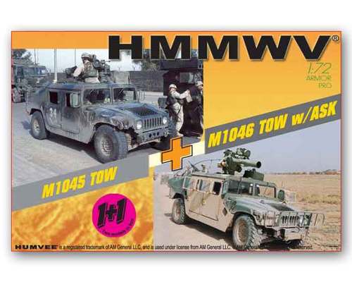 HMMWV: M1045 TOW + M1046 TOW w/ASK Dragon 7296