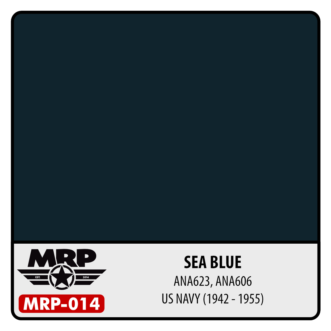 MRP-014 WWII US - Glossy Sea Blue ANA623, FS15042 MR.PAINT -014