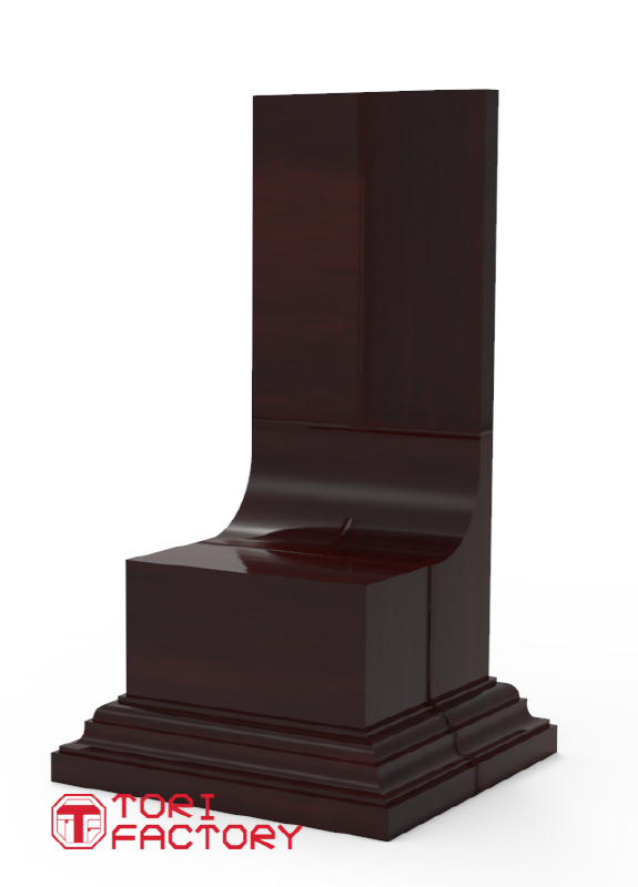 Back Wall Figure Base - Mideum Tori Factory -ZA-19