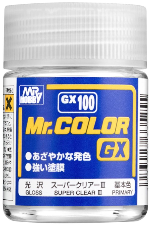 GX-100 Mr.Color Super Clear III Gloss Mr.Hobby -GX-100