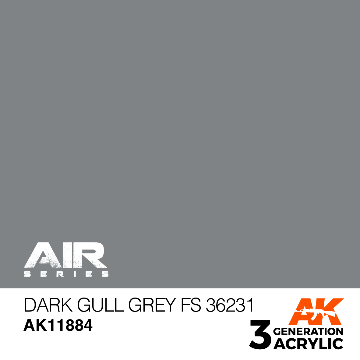 AK 11884 Dark Gull Grey FS 36231 AK-Interactive -11884