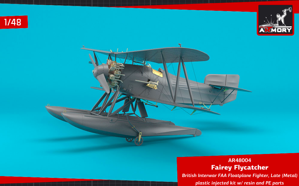 Fairey Flycatcher, British Interwar FAA Floatplane Fighter, Late (Metal ...