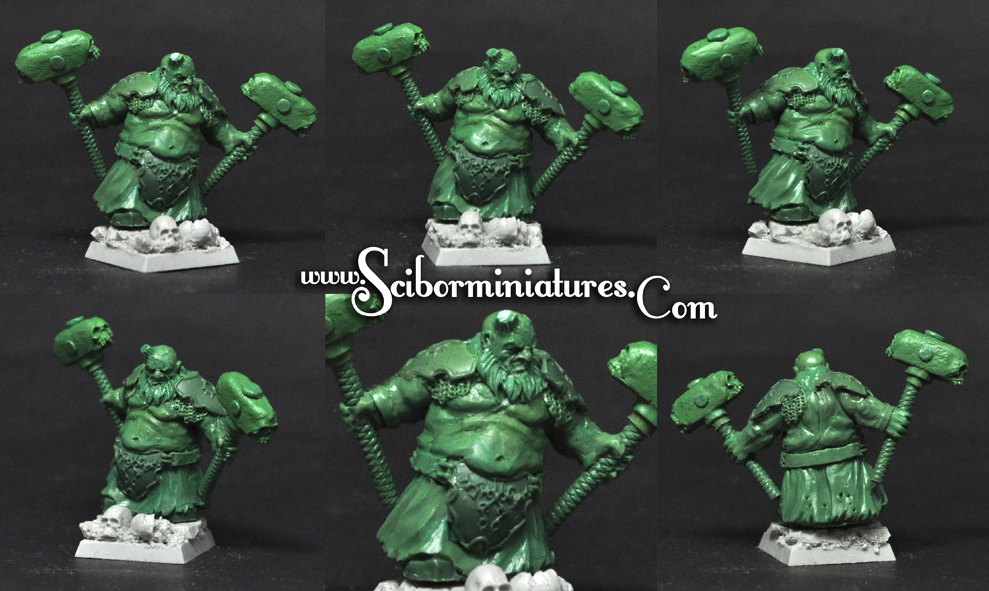 Evil Dwarf Lord #6 Scibor Monstrous Miniatures -28MA0093
