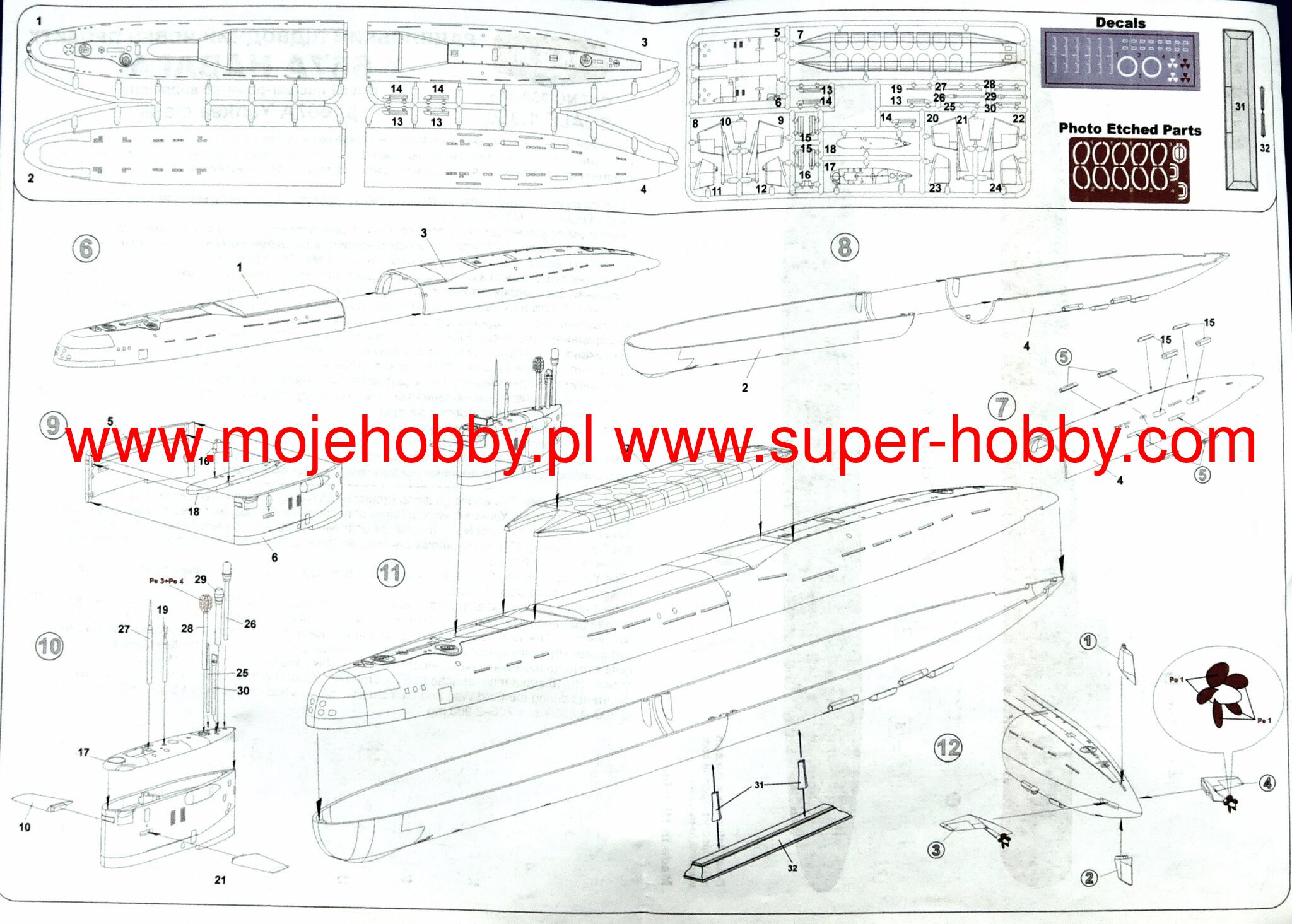 SSBN Pr.667A (Yankee Class) Mikromir 350-045