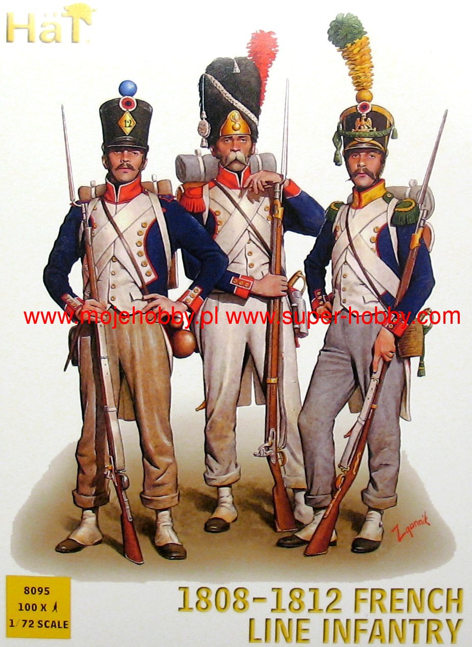 1808-1812 French Line Infantry Hat 8095