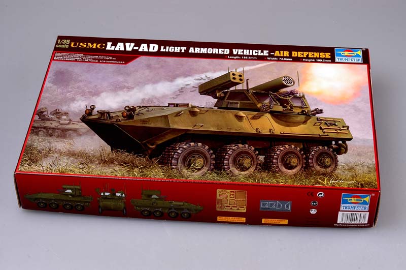 USMC LAV-AD Light Armored Vehicle Air Defense variant Trumpeter 00393