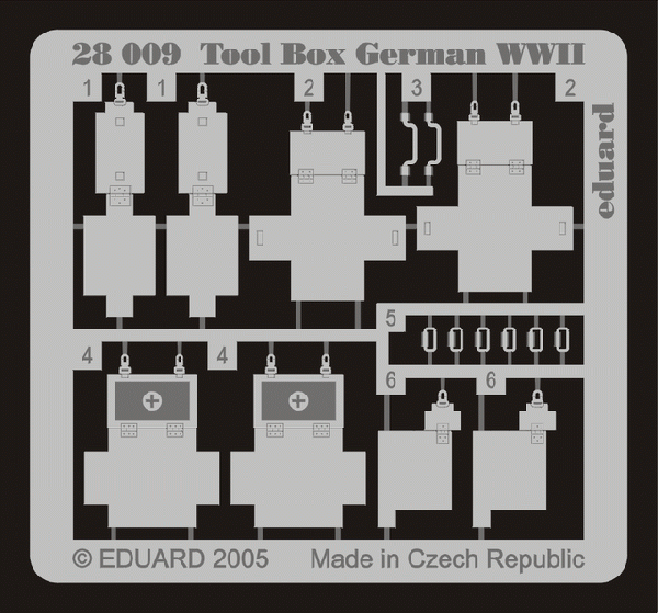 Tool Box German WWII Eduard 28009