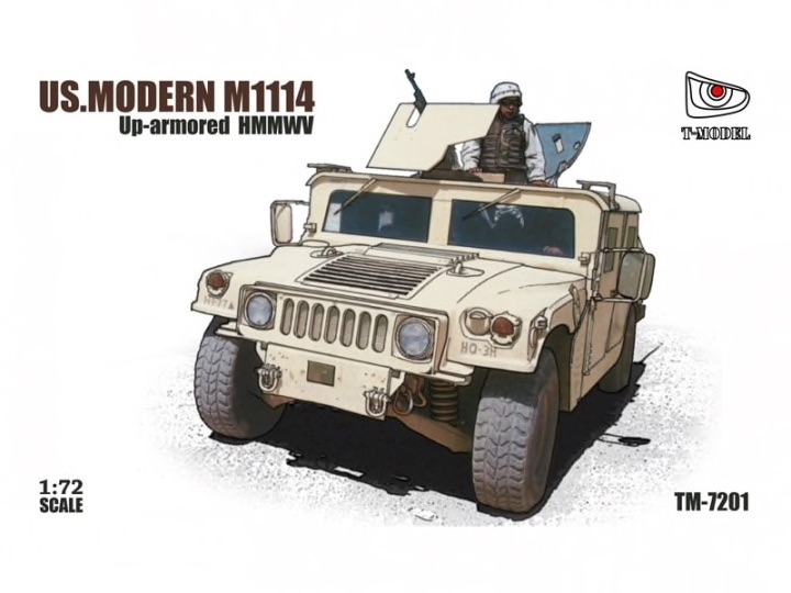 US M1114 Hummer - Up-Armoured HMMWV T-Model -7201