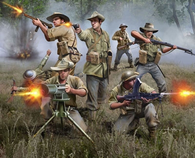 Australian Infantry (World War II Era) Revell 02501