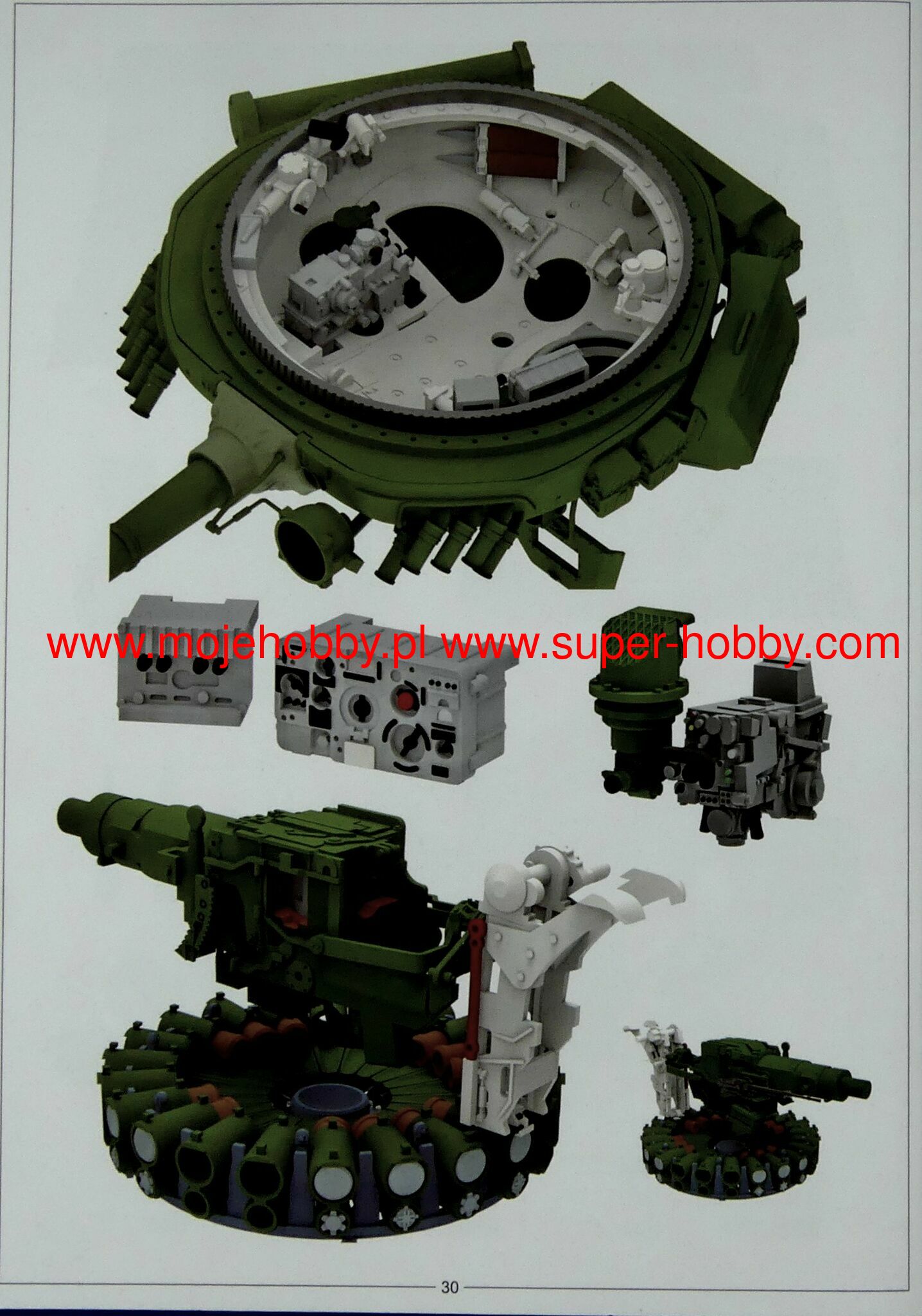 T-72M1 with Full Interior Amusing Hobby 35A038