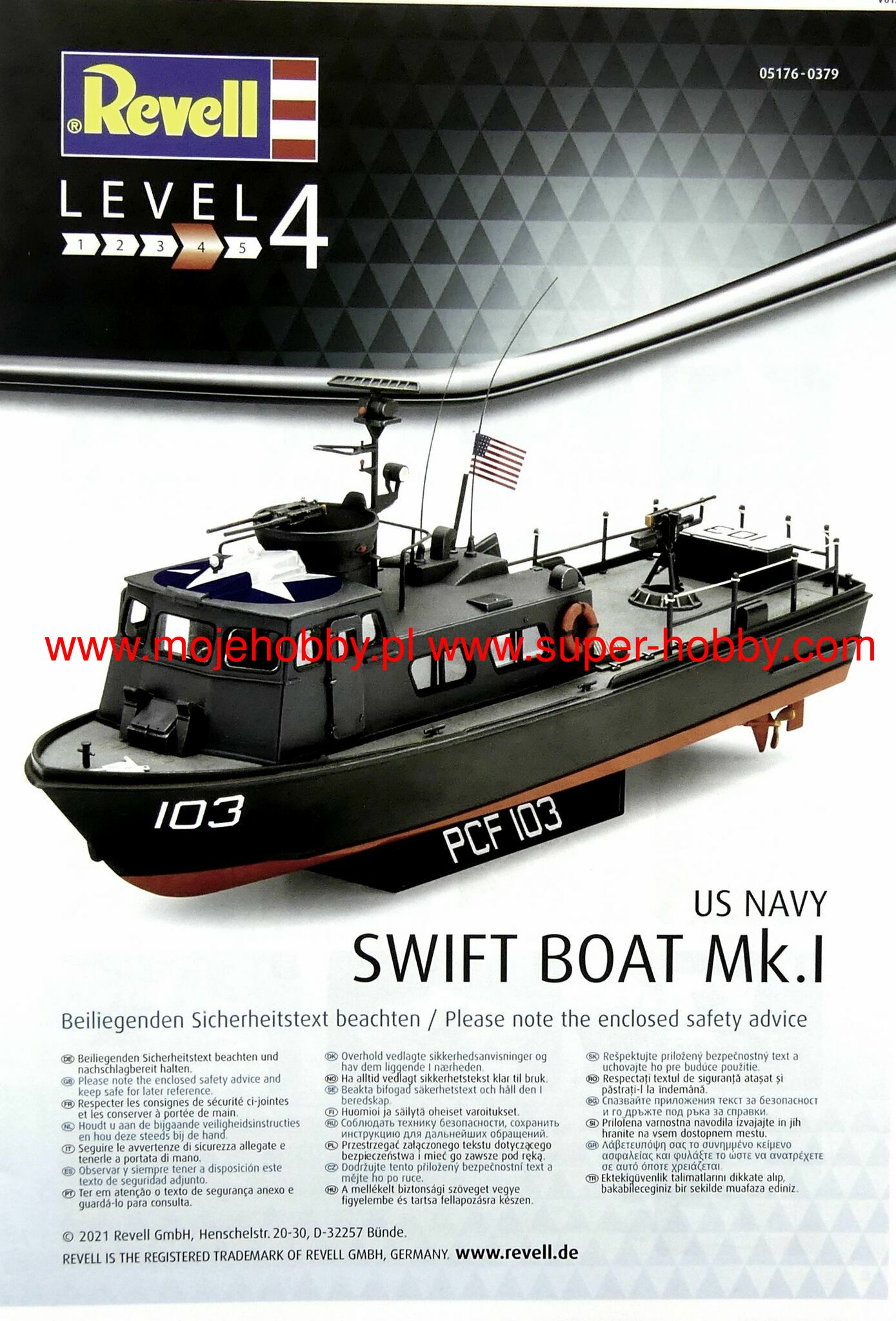 US Navy Swift Boat Mk. I Model Set Revell 65176