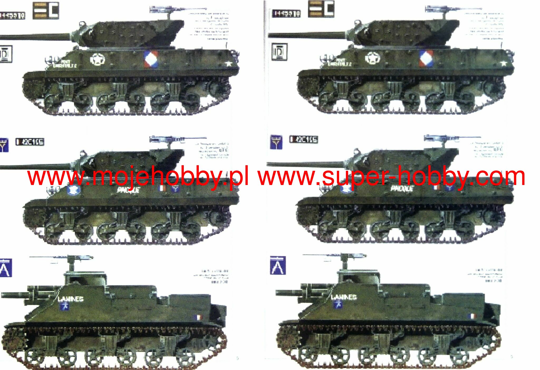 French Tank Markings 1939-1940 No. 1 Peddinghaus-Decals 0774