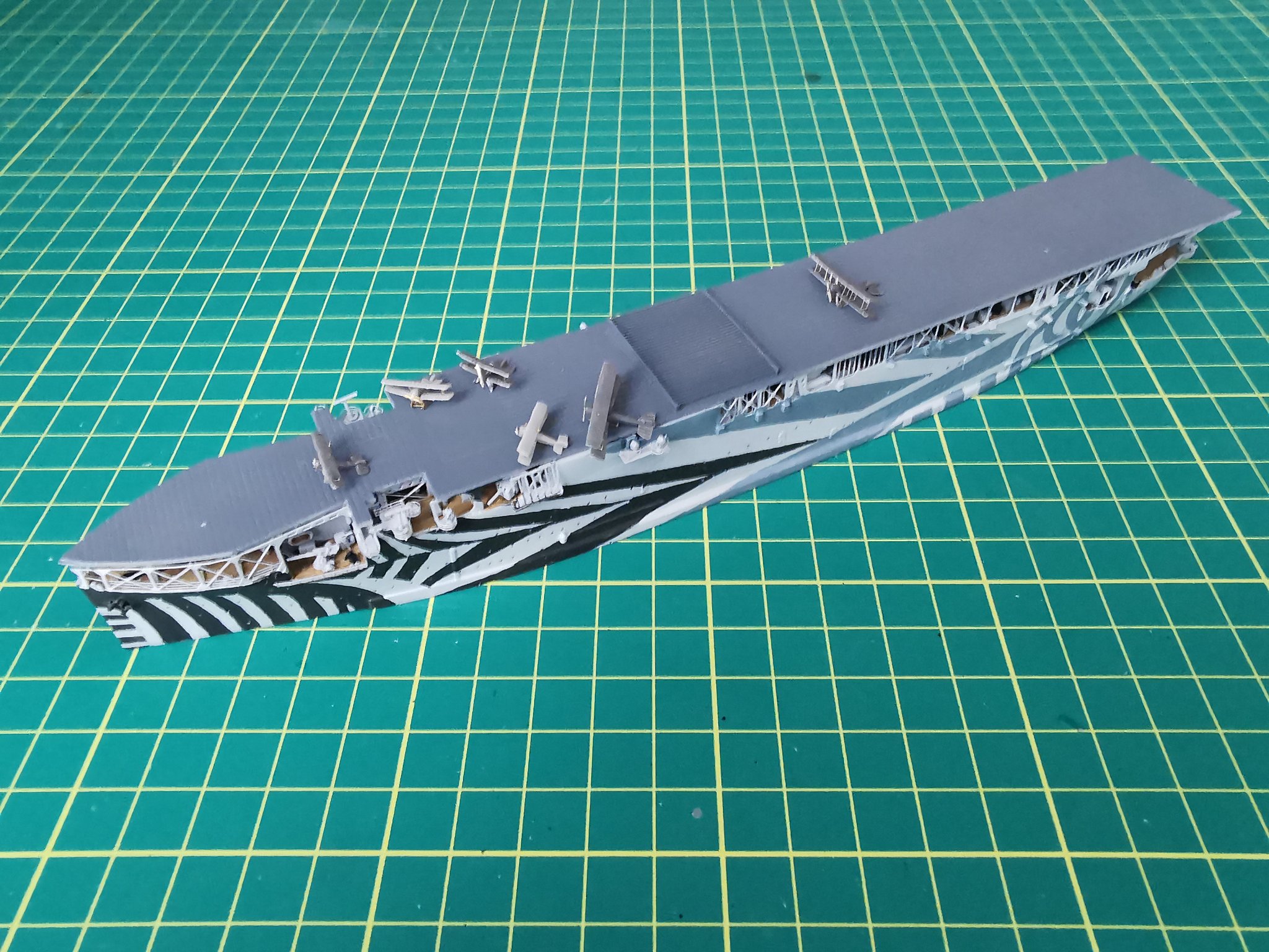 HMS Argus - 1918 lotniskowiec AJM Models -700-038