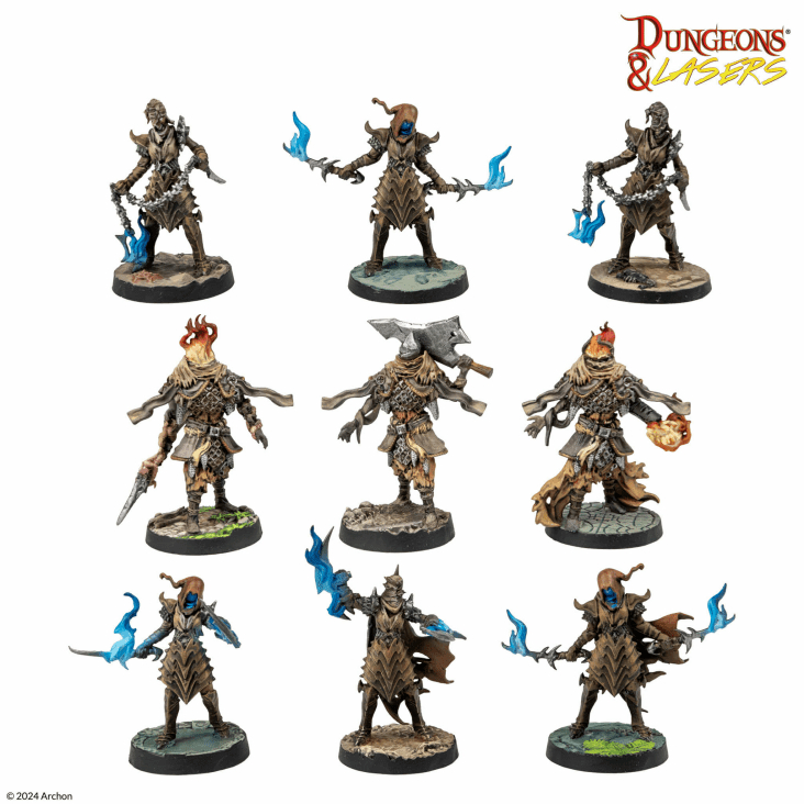 Dungeons & Lasers Miniatures: Armies of Deuslair Archon Studio -DNL0096