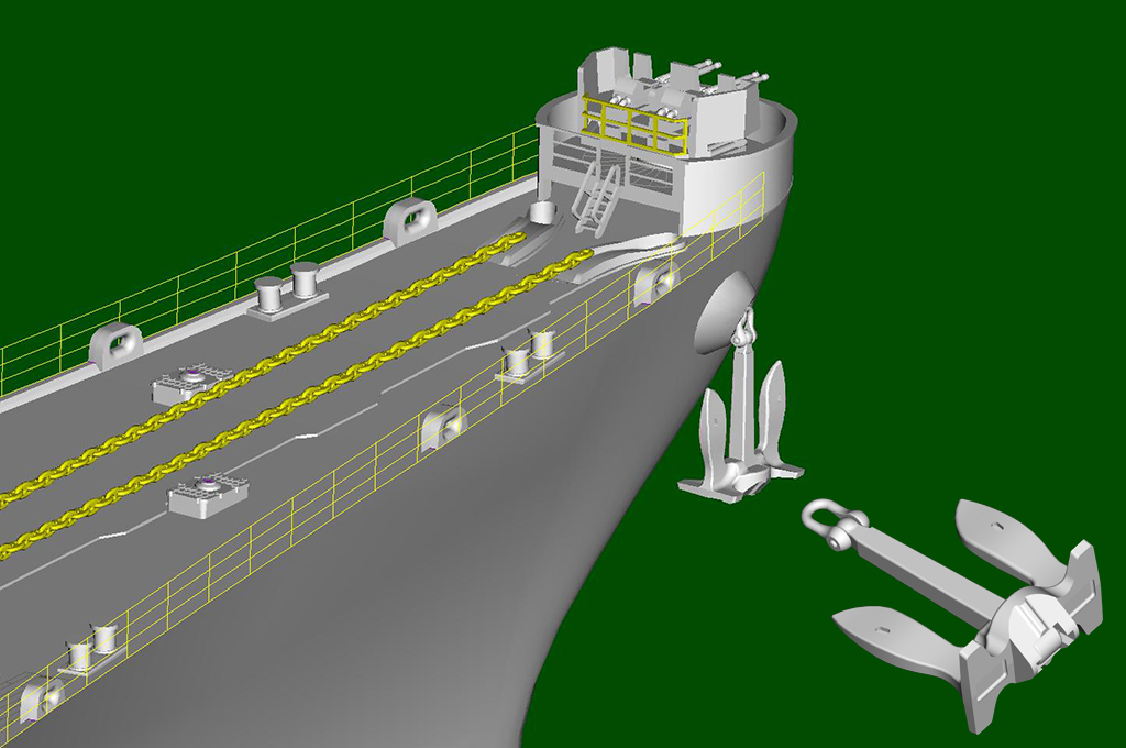 USS Montana (BB-67) Trumpeter 05372