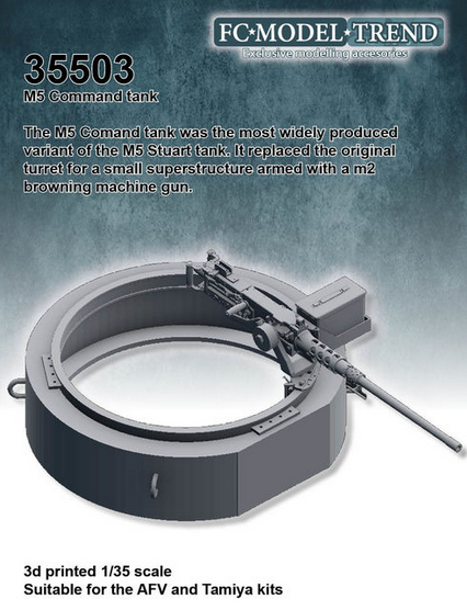 T5 Stuart command tank FC ModelTrend 35503