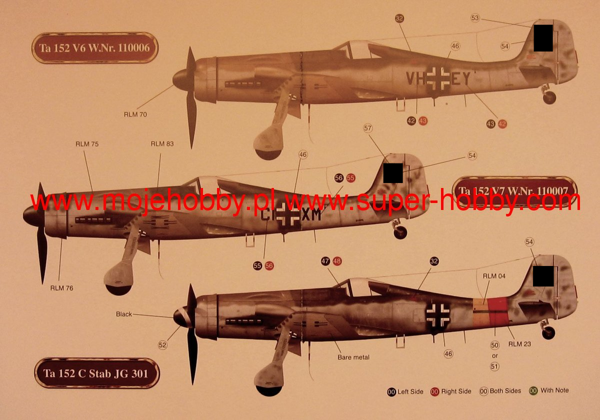 Focke Wulf Ta-152 C-1 Pacific Coast Models 32014