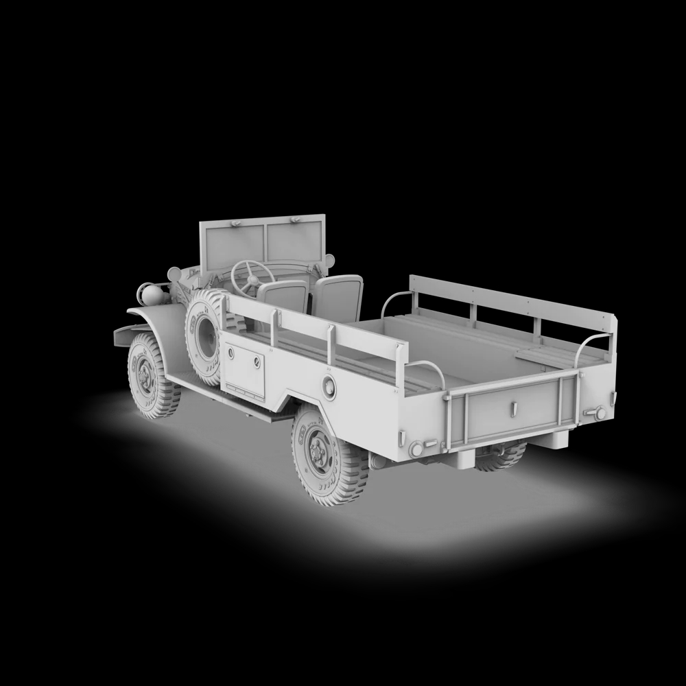 IDF Power Wagon - WM300 Cargo Truck With Winch AK-Interactive -35020