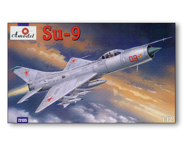 Sukhoi Su-9 Soviet Air Defence Fighter-Interceptor A-Model 72135