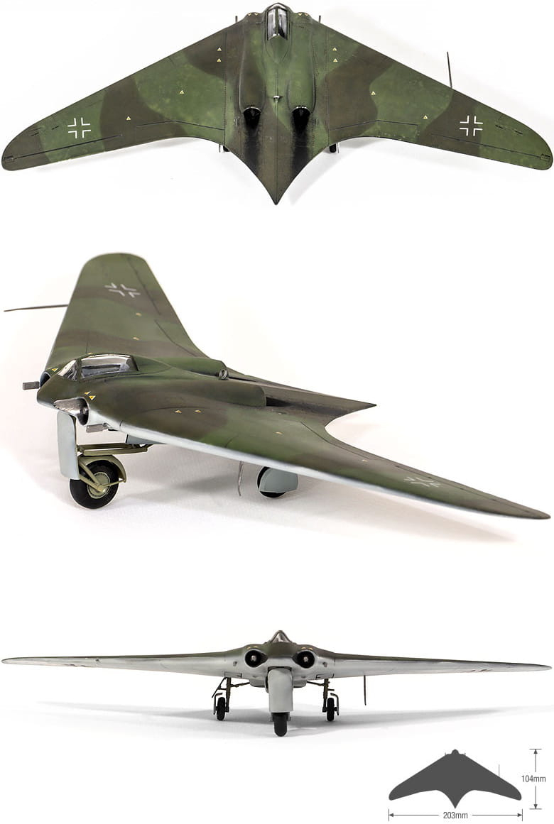 German Horten Ho 229 'Wunderwaffe' Academy 12583