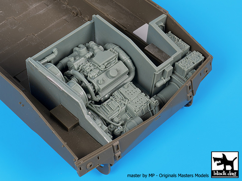M-109 engine for AFV Black Dog -T35242