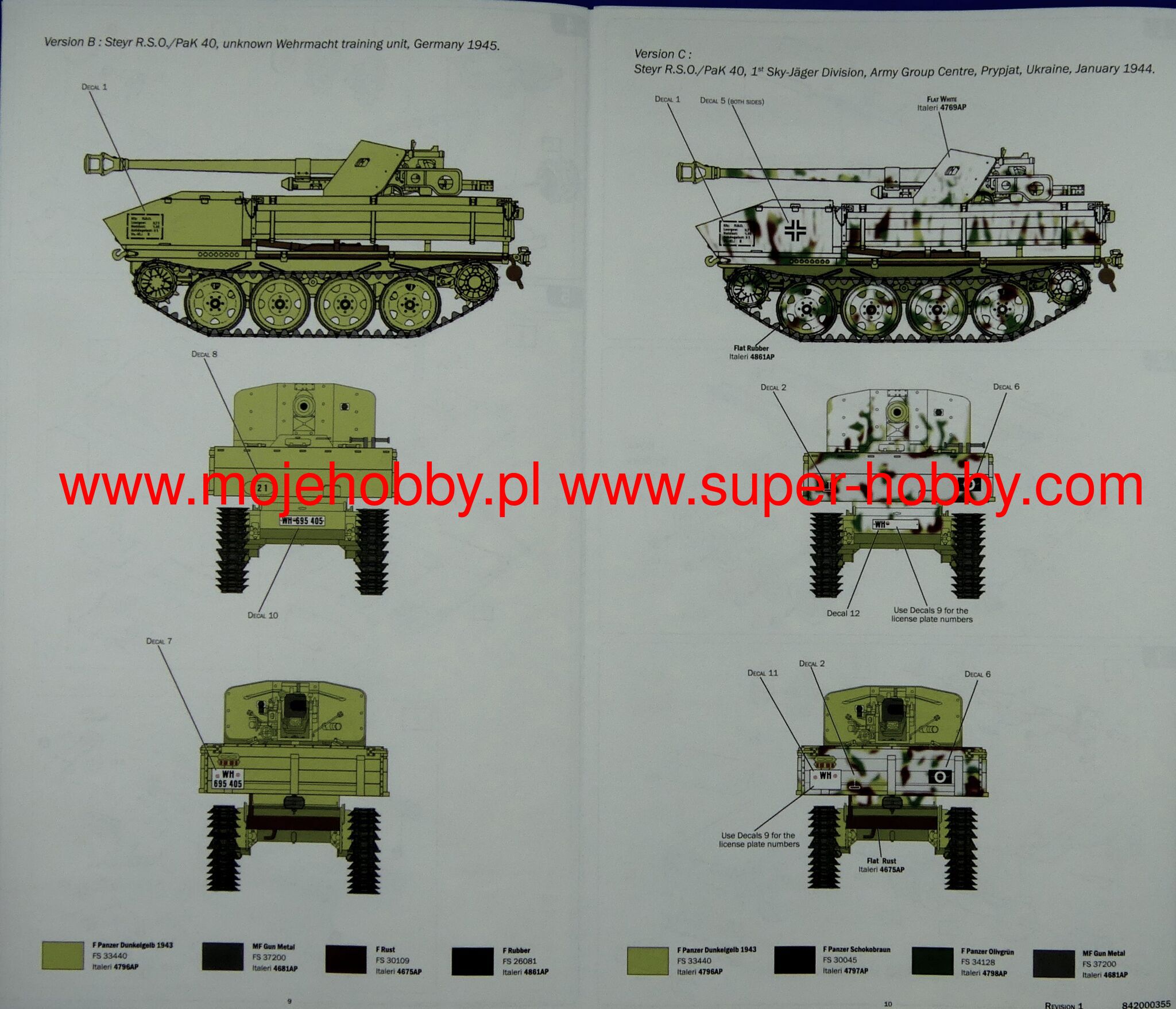 RSO with PaK 40 Italeri 0355