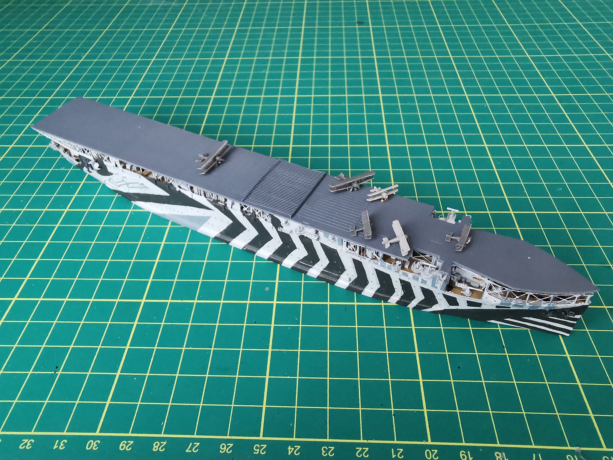 HMS Argus - 1918 lotniskowiec AJM Models -700-038