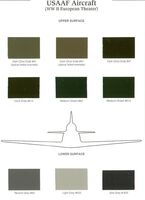 Aircraft Colour Charts - RAF WWII Day Fighter - Northern Europe Iliad ...