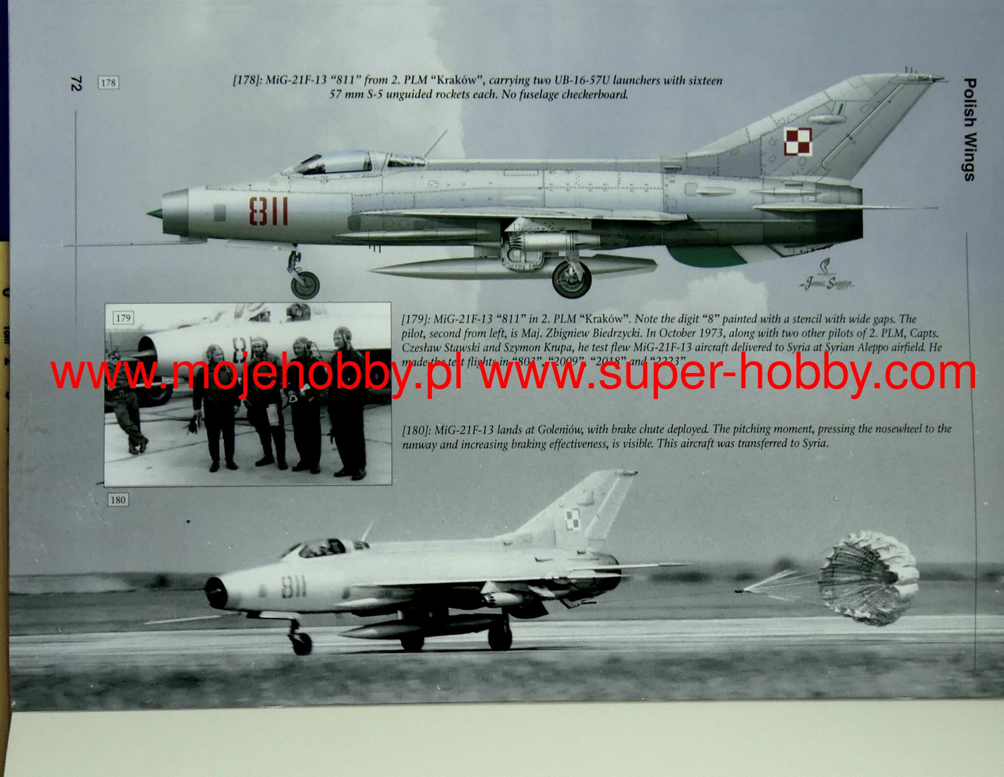 Polish Wings 24. - Mikoyan Gurevich MiG-19P And PM, MiG-21 F-13 Stratus ...