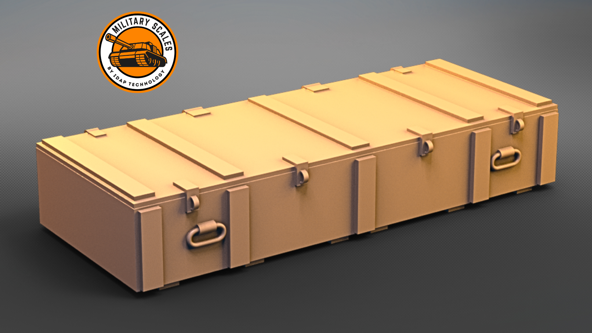 World War II Military Boxes Set IDAP Technology -PMI0387D