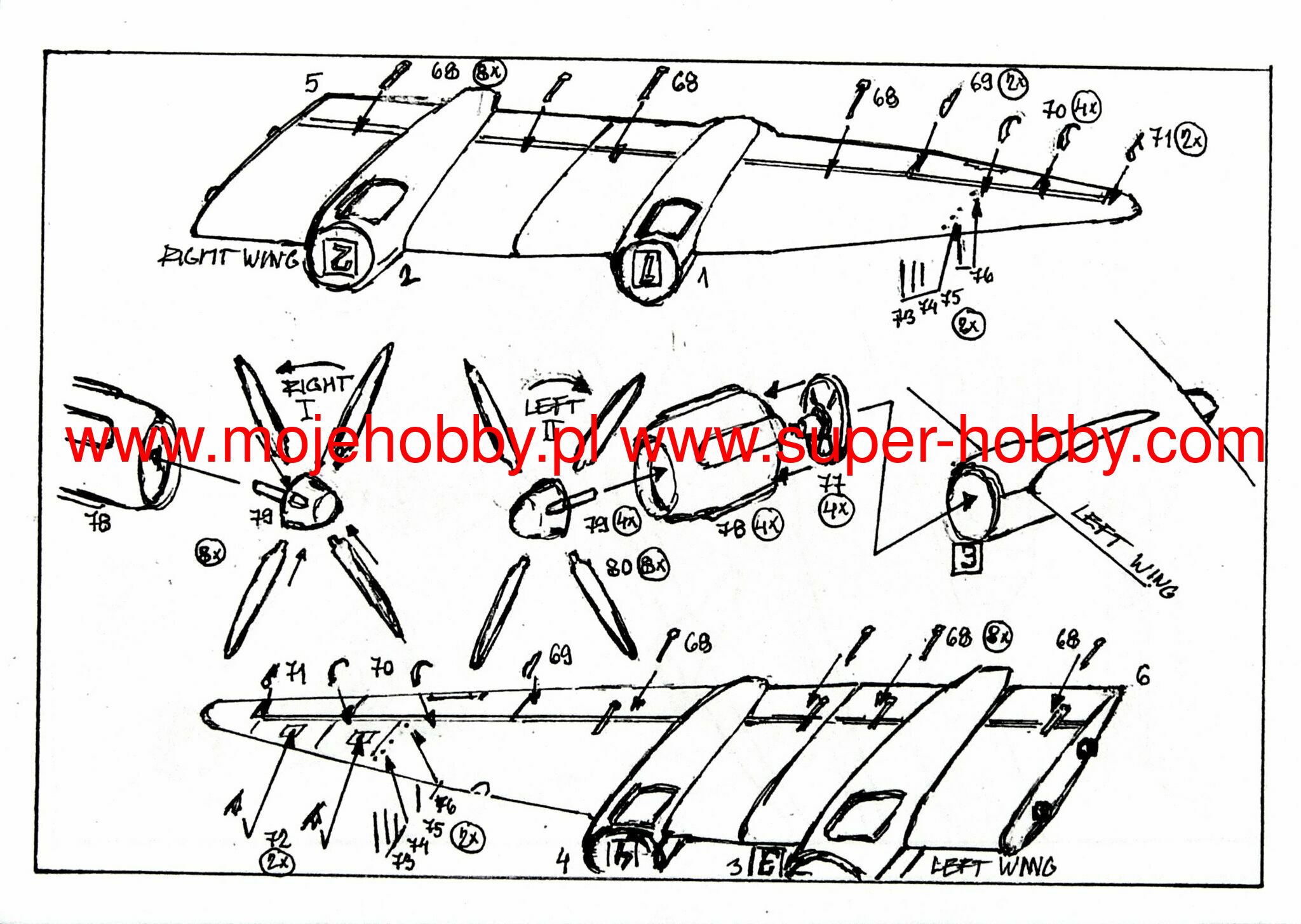 Junkers Ju-488A-1 strategic bomber/ Ju-488V-403 prototype Kora Models ...