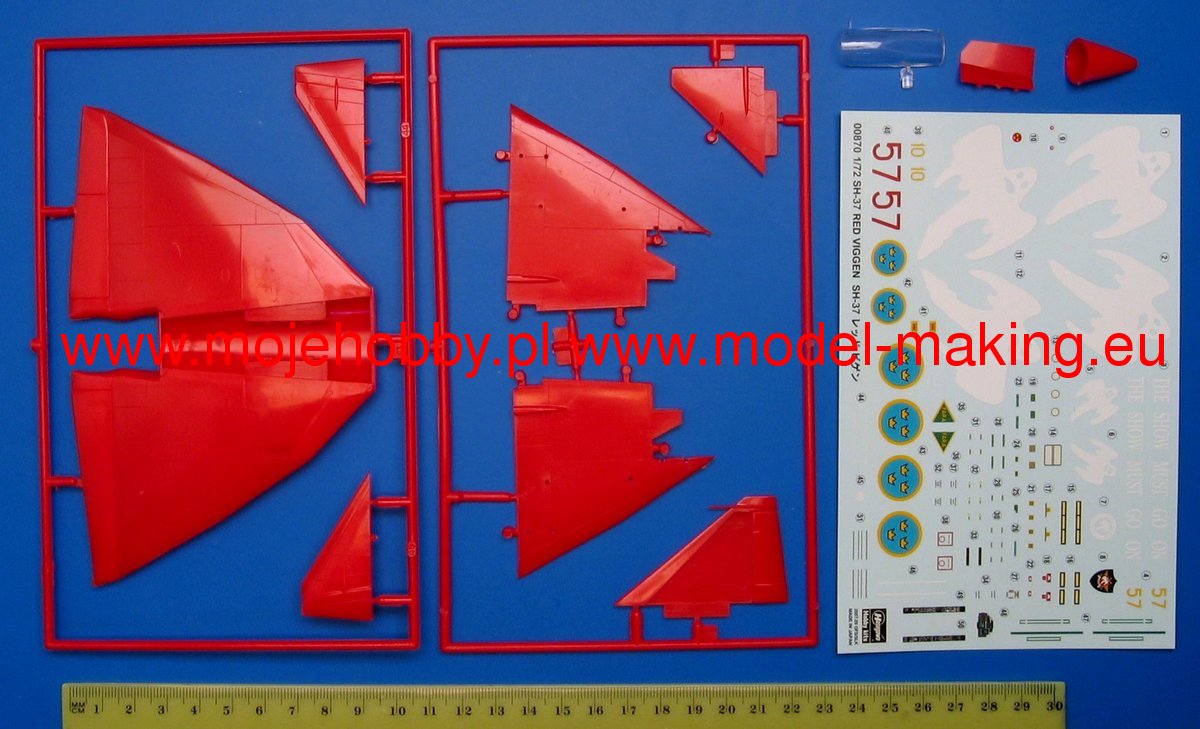 SH-37 Red Viggen Hasegawa 00870