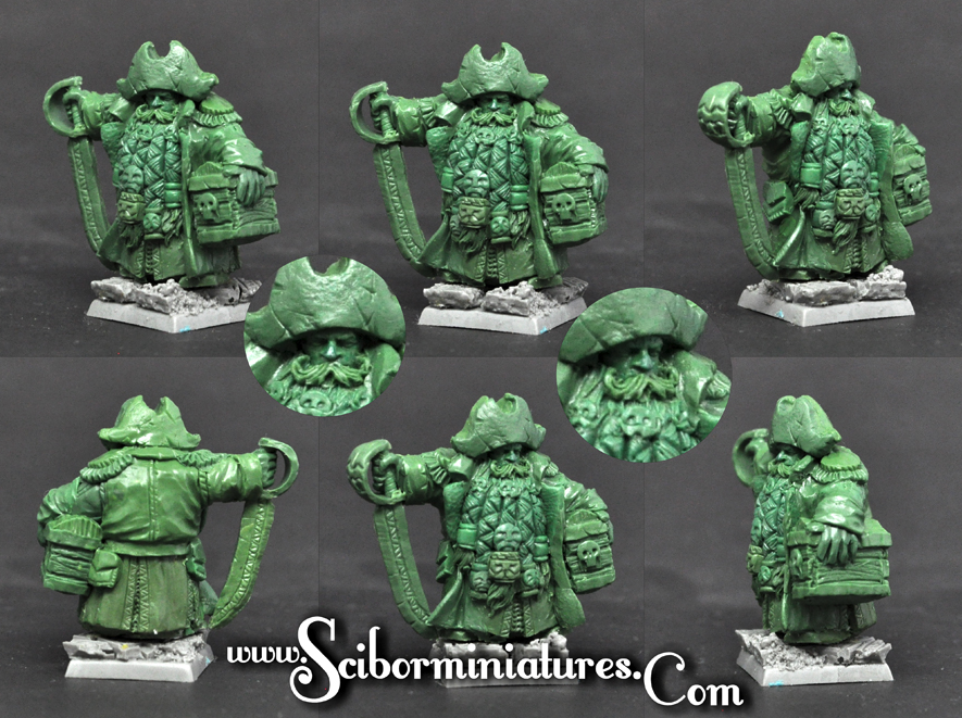 Pirate Dwarf #7 Scibor Monstrous Miniatures -28FM0468