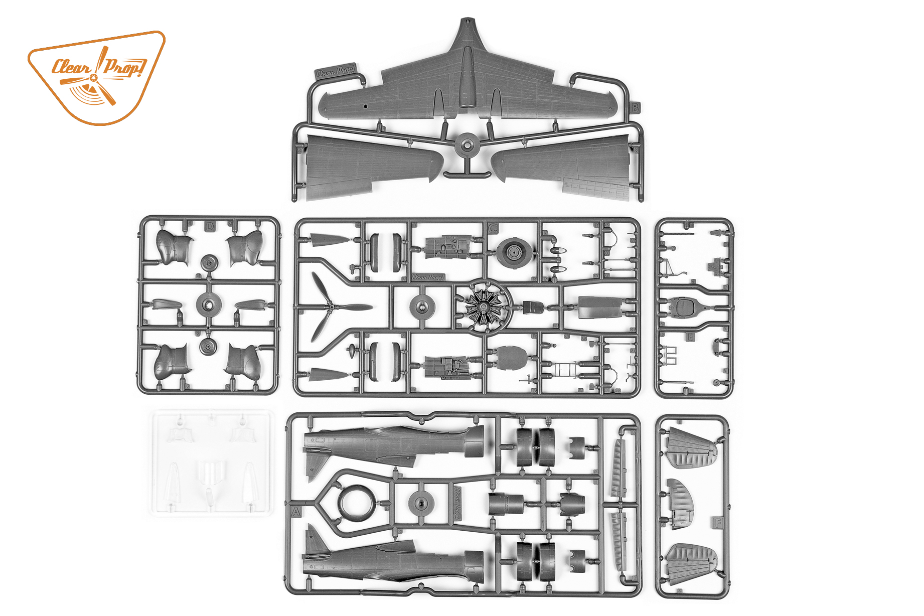 H-75O Hawk Clear Prop Models 72021