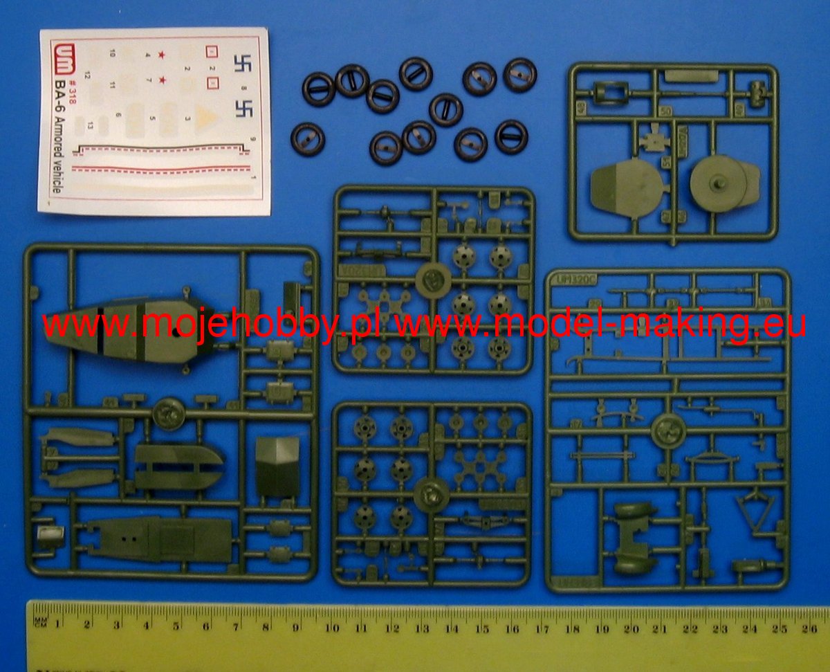 BA-6 Armored Car Unimodels 318