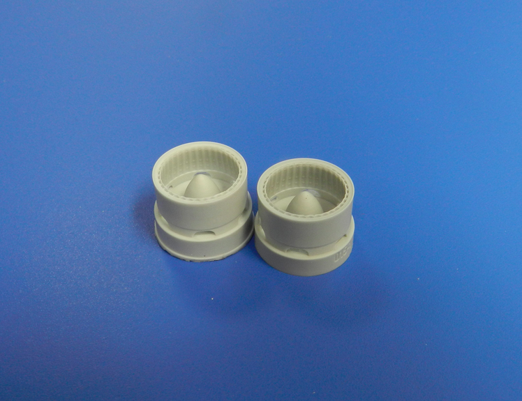 R15-300 turbojet engine exhaust nozzle of the MiG-25RB aircraft Amigo ...