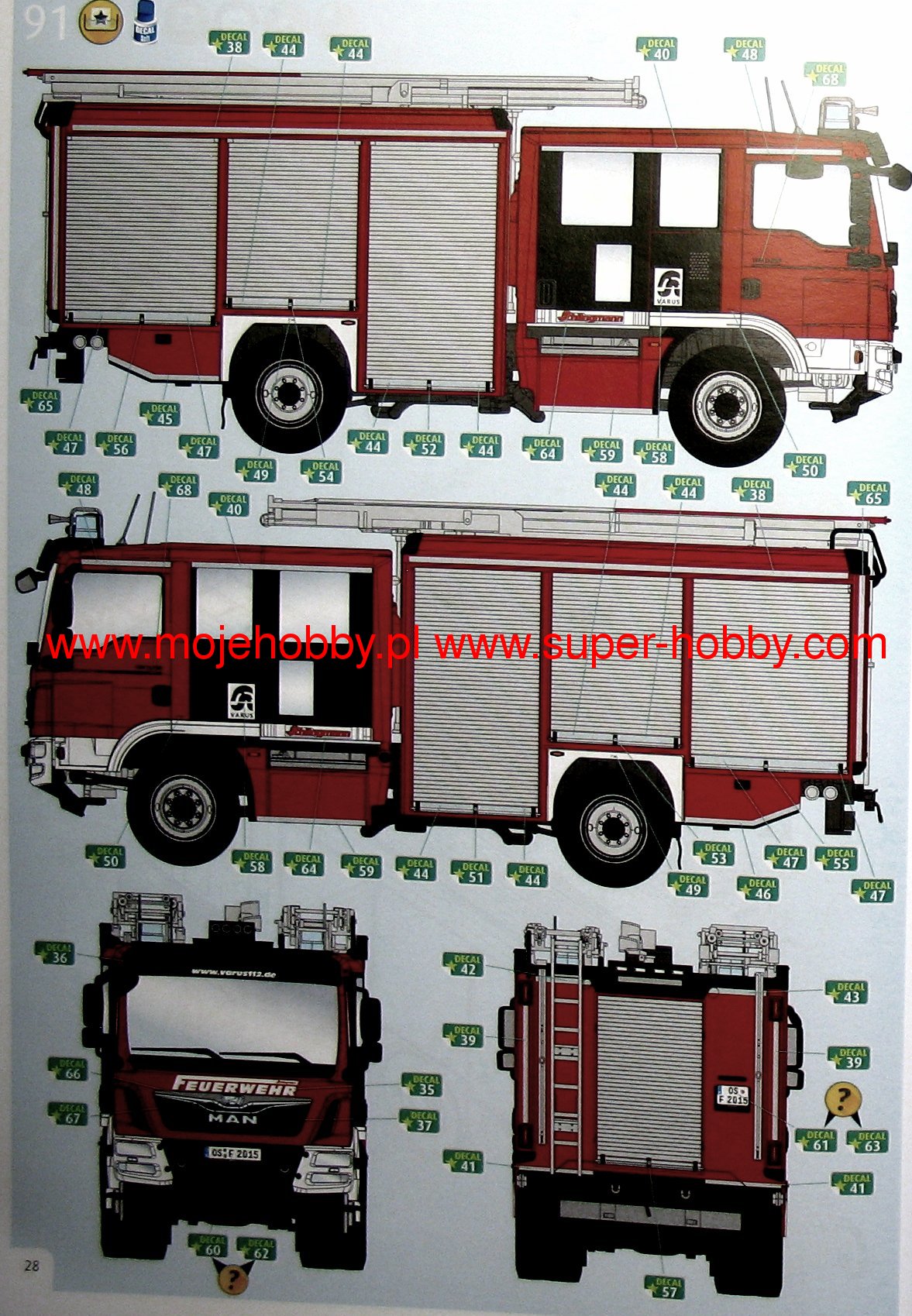 Schlingmann HLF 20 Varus 4x4 Revell 07452