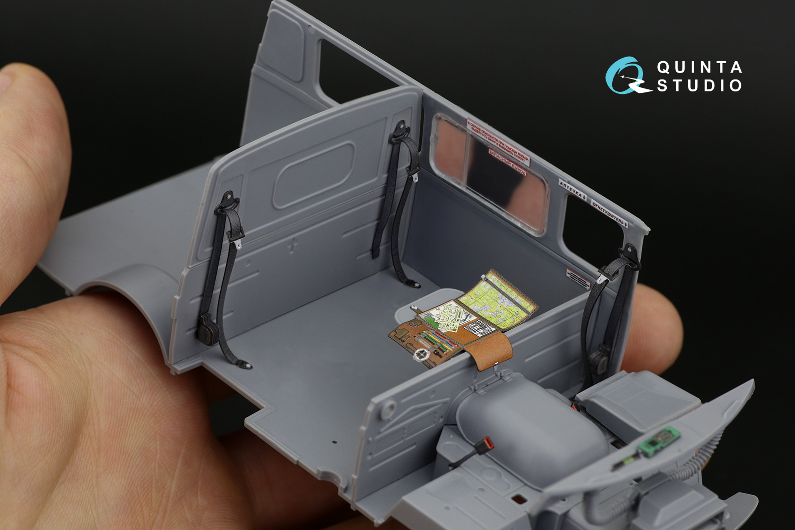 UAZ-3909- 3D-Printed & Coloured Interior (for Zvezda kits) Quinta ...