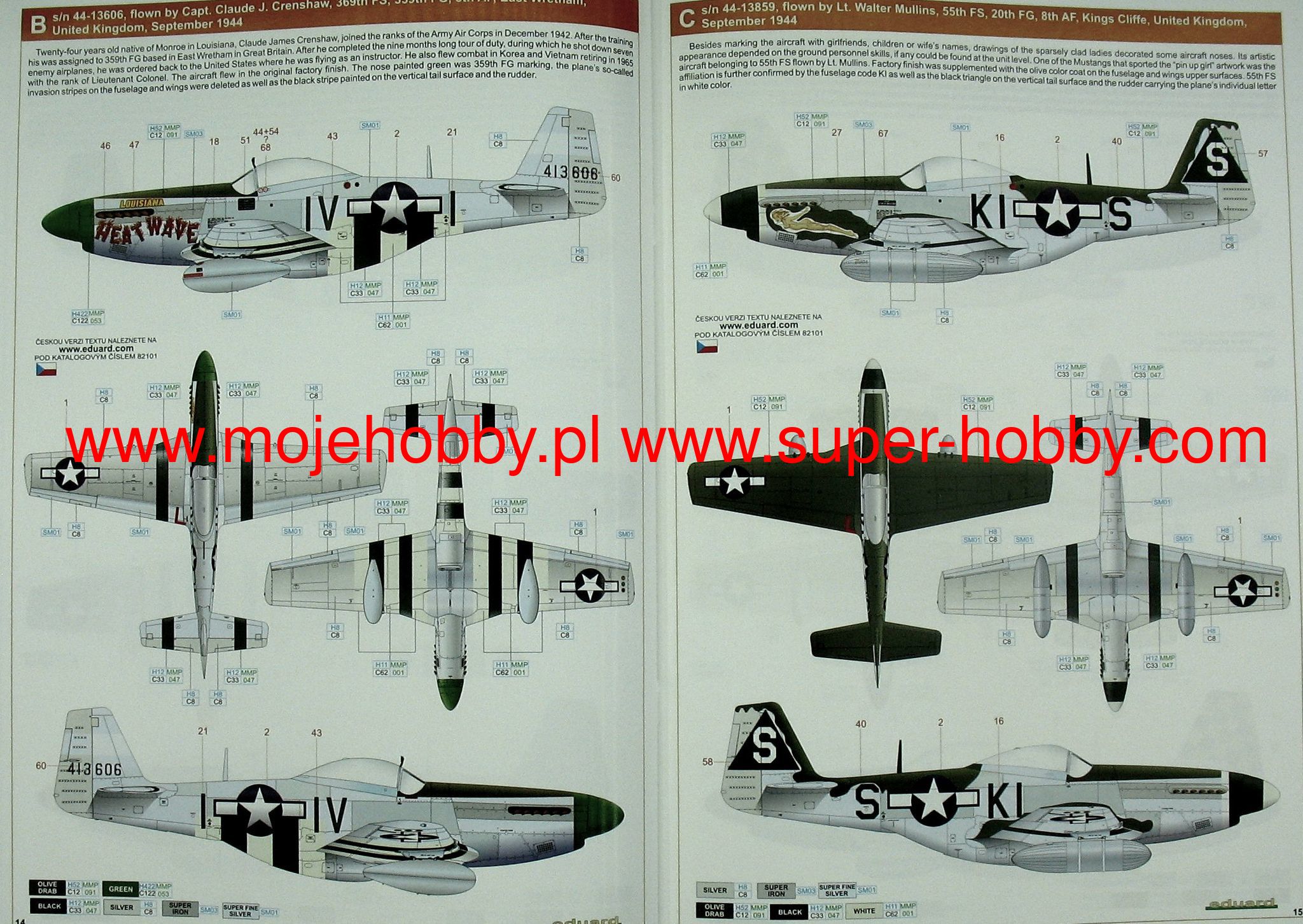 P-51D-5 Eduard 82101