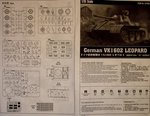 German IIWW reconnaisance tank VK 1602 Leopard Hobby Boss 82460