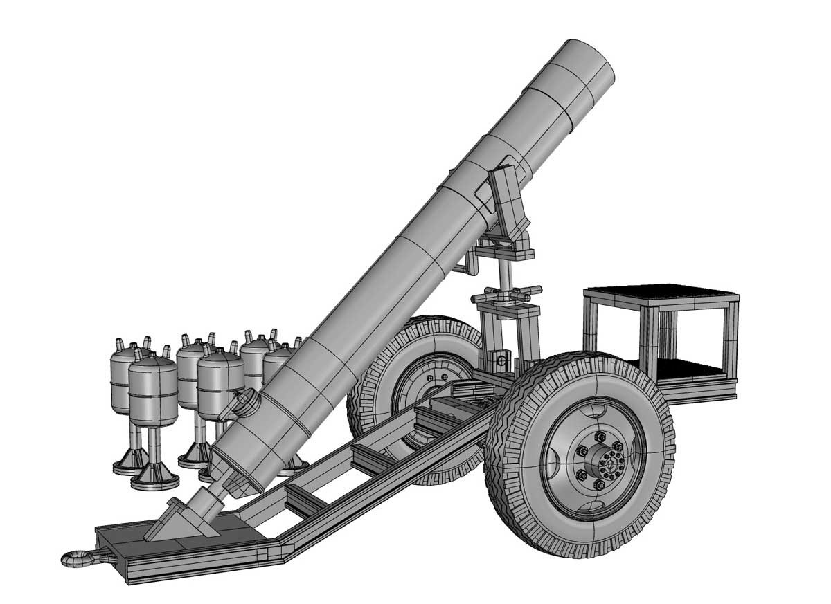 Hell Cannon (Syrian Artillery) ACE 72444