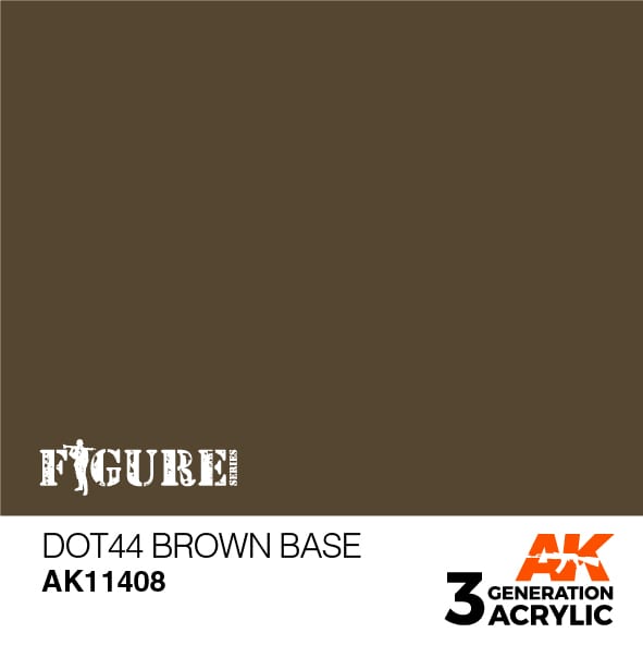 AK 11408 Dot44 Brown Base AK-Interactive -11408