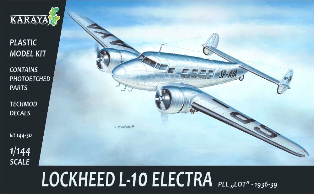 Lockheed L-10 Electra PLL "LOT" - 1936-39 KARAYA -144-30