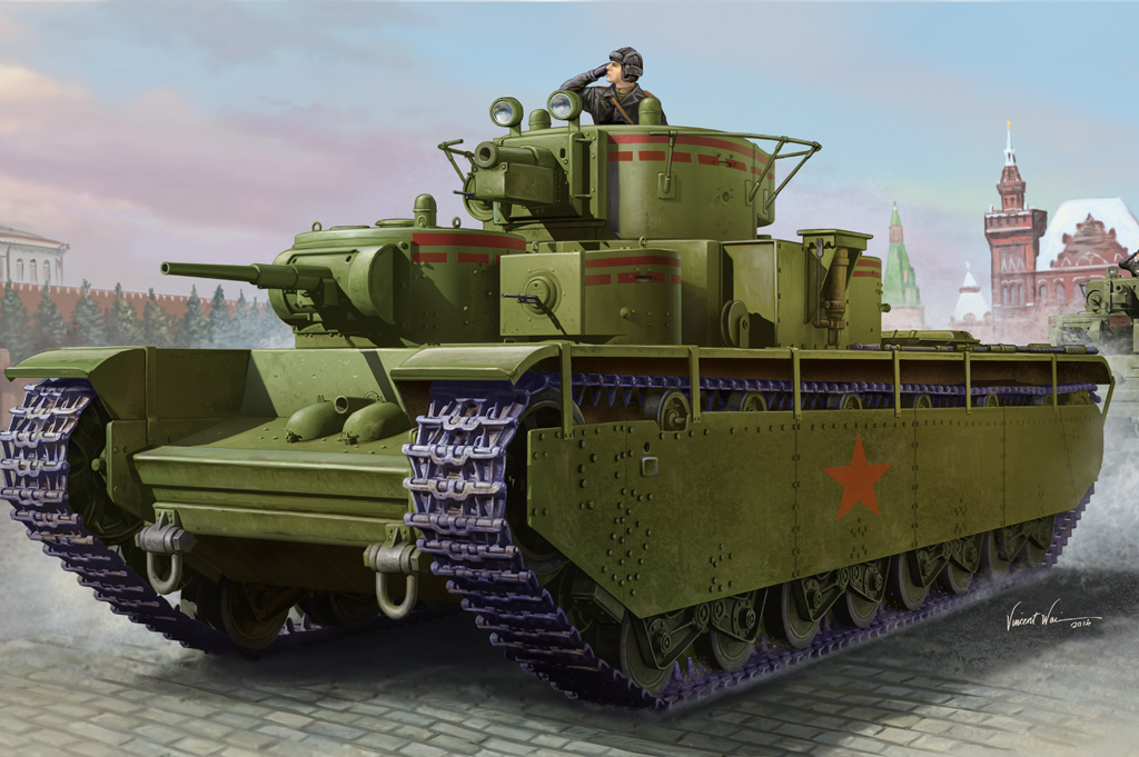 Soviet T-35 Heavy Tank - Early Hobby Boss 83841
