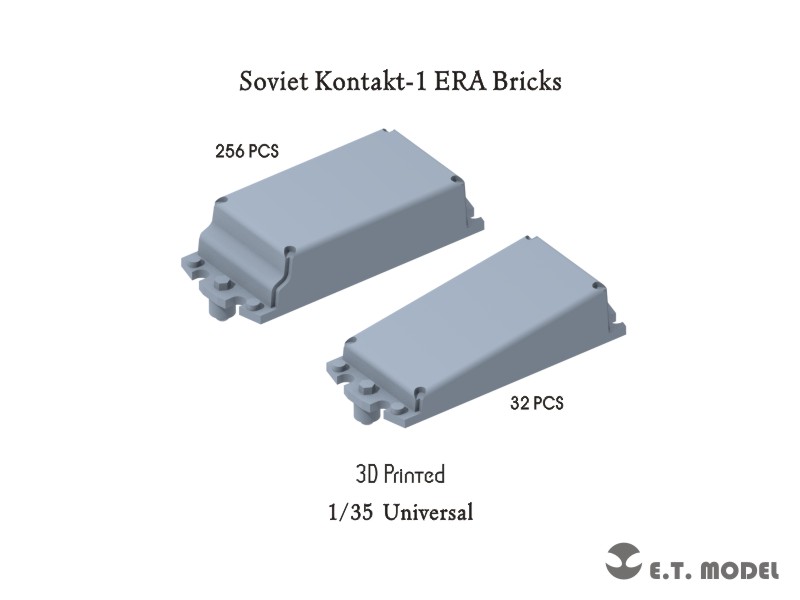 Soviet Kontakt-1 ERA Bricks (288 pcs) ET Model -P35-203