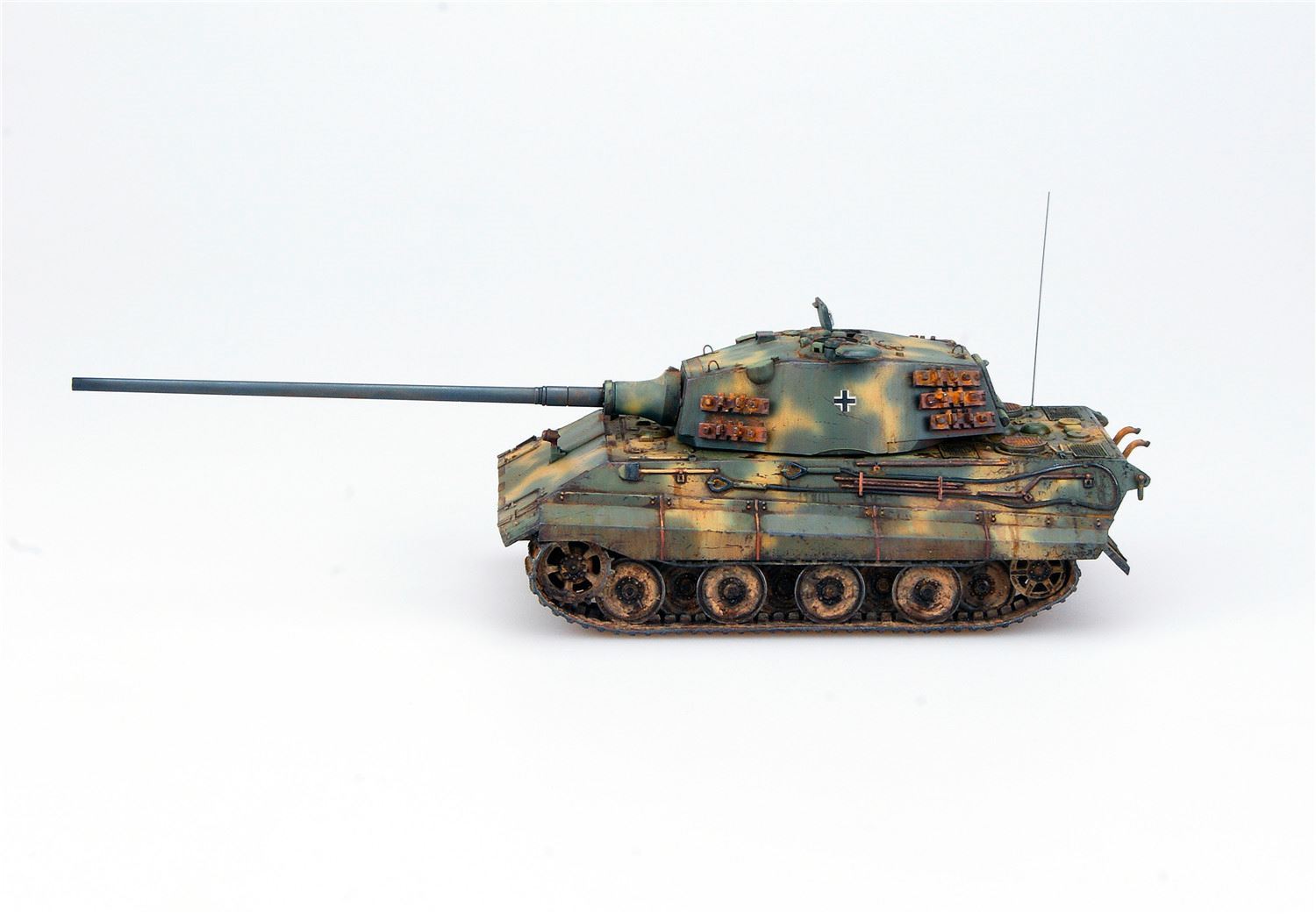 Germany WWII E-75 Heavy Tank with 88 gun Model Collect -UA72017